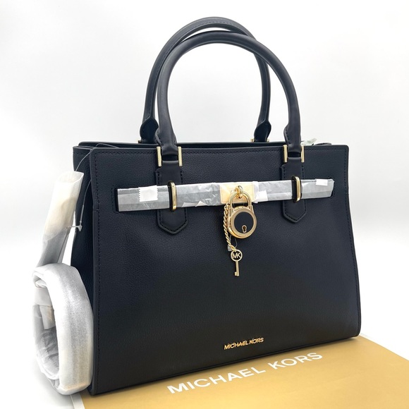 Michael Kors | Bags | Michael Kors Hamilton Medium Satchel Crossbody ...